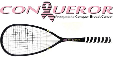 Squash Racket Out To Conquer Breast Cancer - PSA Squash Tour