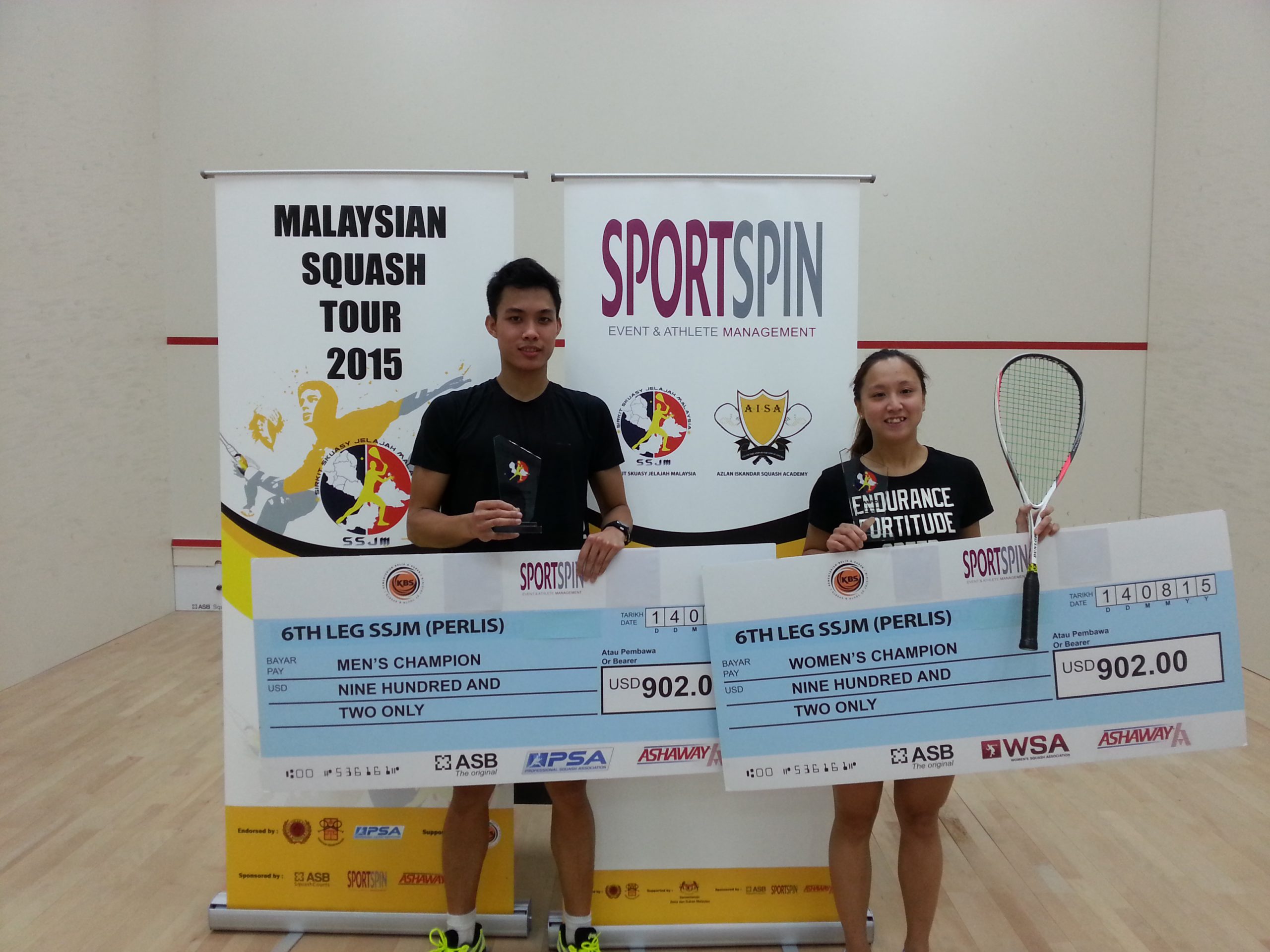 Tsz-Ling Captures Malaysian Crown - PSA Squash Tour