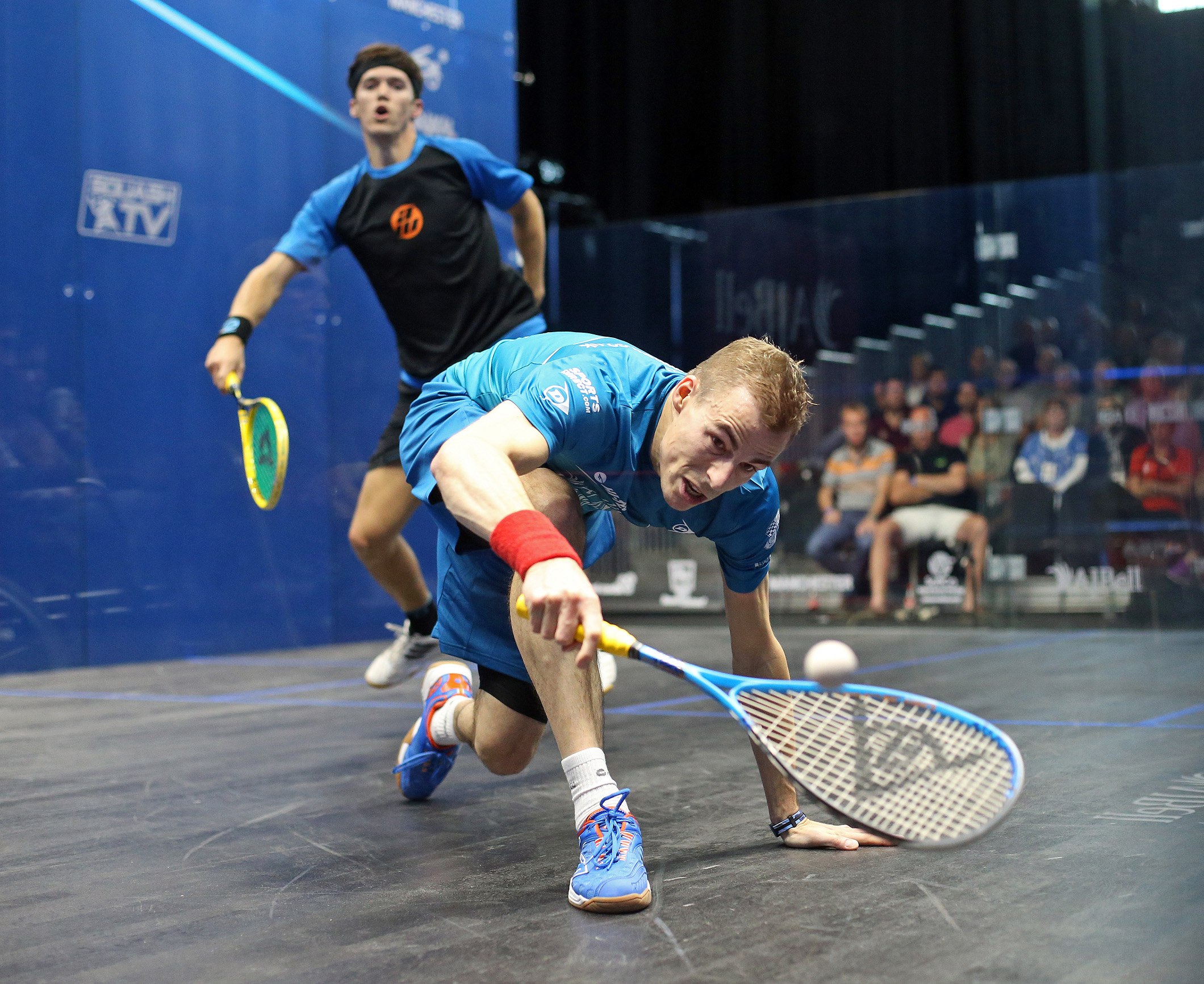 Matthew defeats Simpson to kick start British Grand Prix - PSA Squash Tour