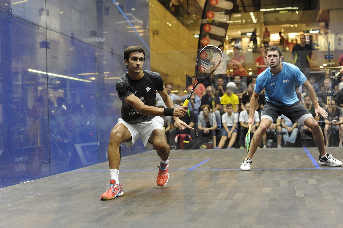 Fuller and Parker to Meet in Barcelona Final - PSA Squash Tour