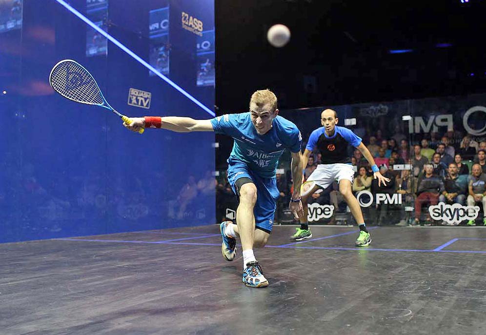 Worlds Update: Matthew Moves Through to Last Eight - PSA Squash Tour