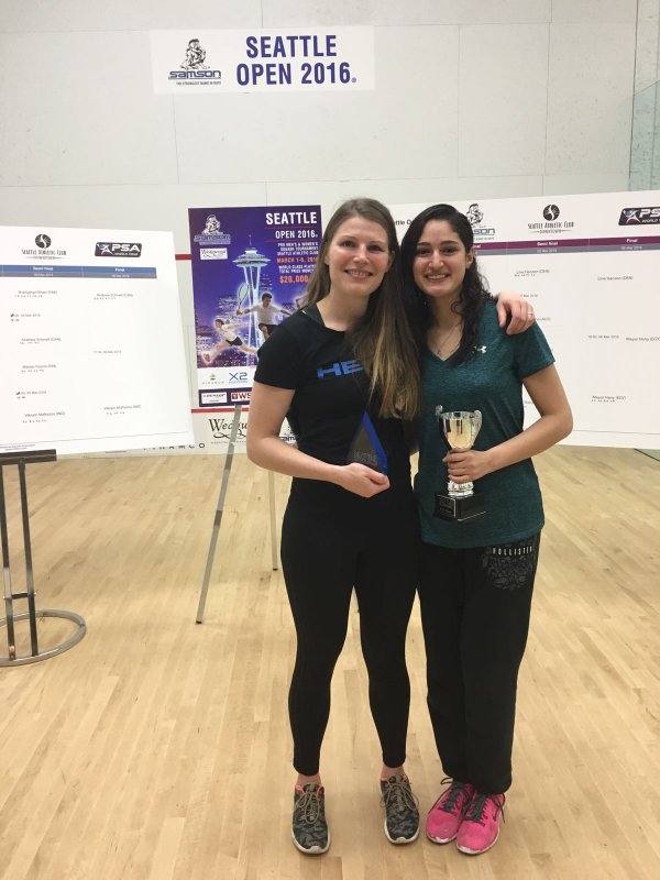 Hany Stuns Hansen to Capture First PSA Title in Women's Seattle Open ...