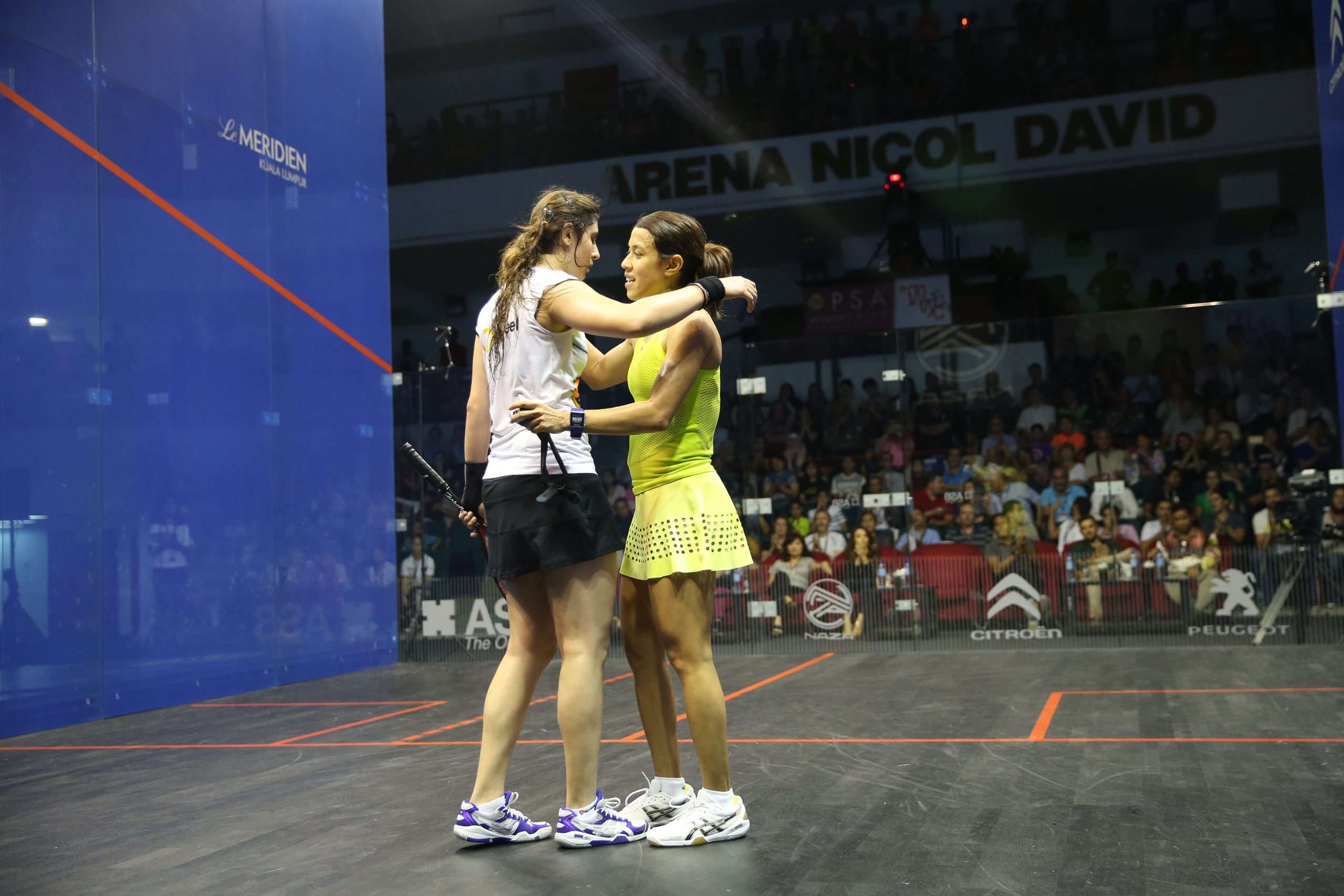 WWC Update: El Sherbini Takes Out Home Hero David - PSA Squash Tour