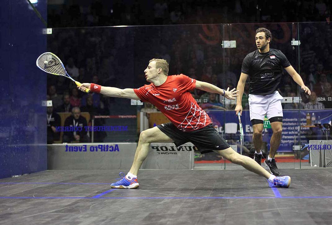 Pre-season With SquashXtra: Master the Forehand Volley Drop with Nick ...