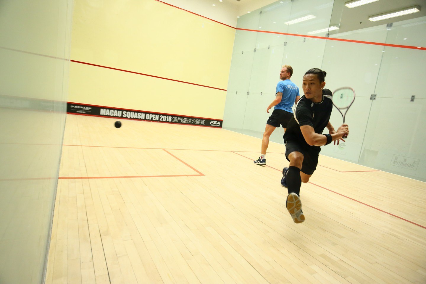 Macau: Elvinn KO's Larkin To Record Biggest Career Win - PSA Squash Tour