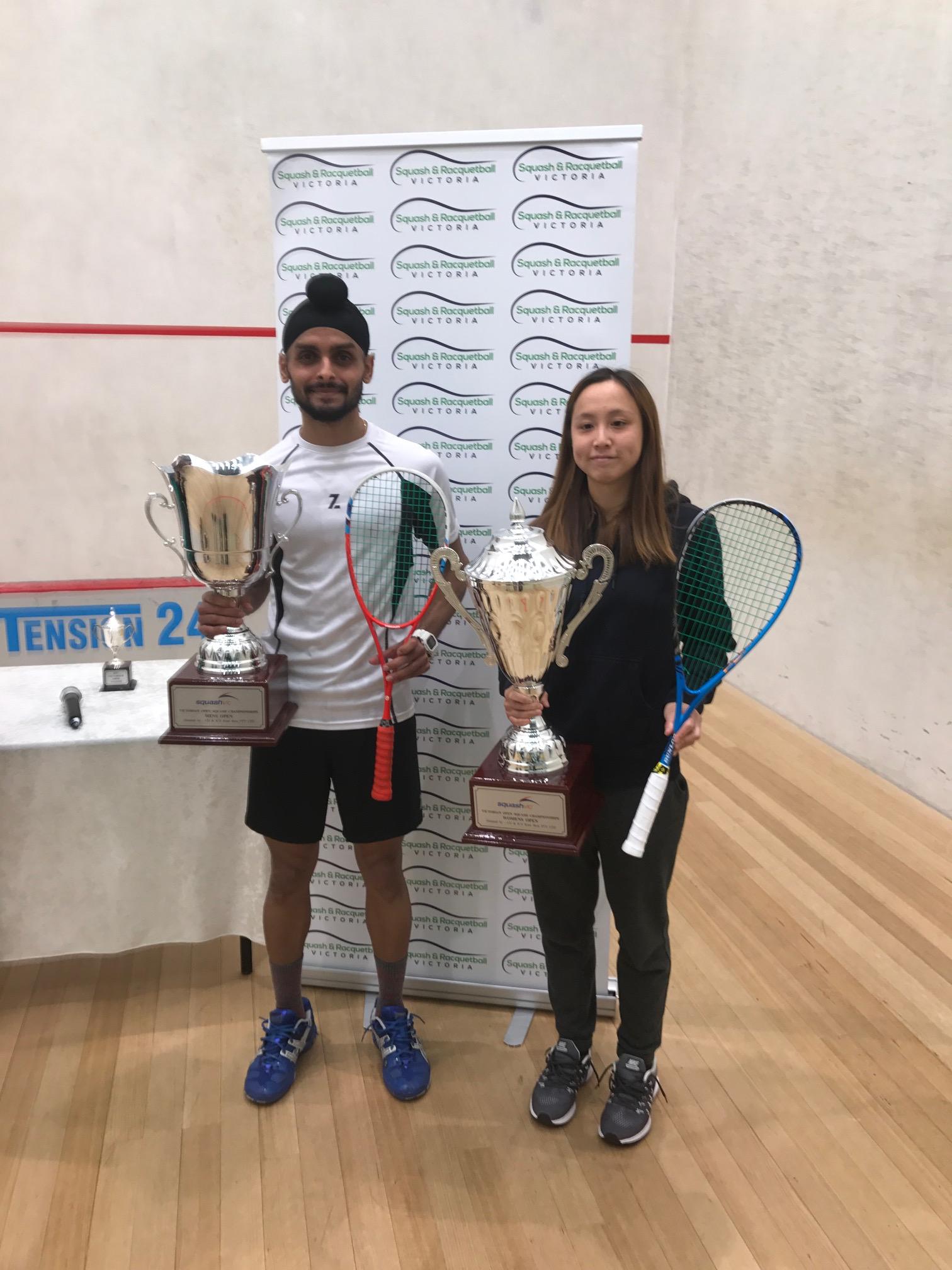 Weekend RoundUp: Sandhu & Tsz-Ling lift Victorian Open Titles - PSA ...
