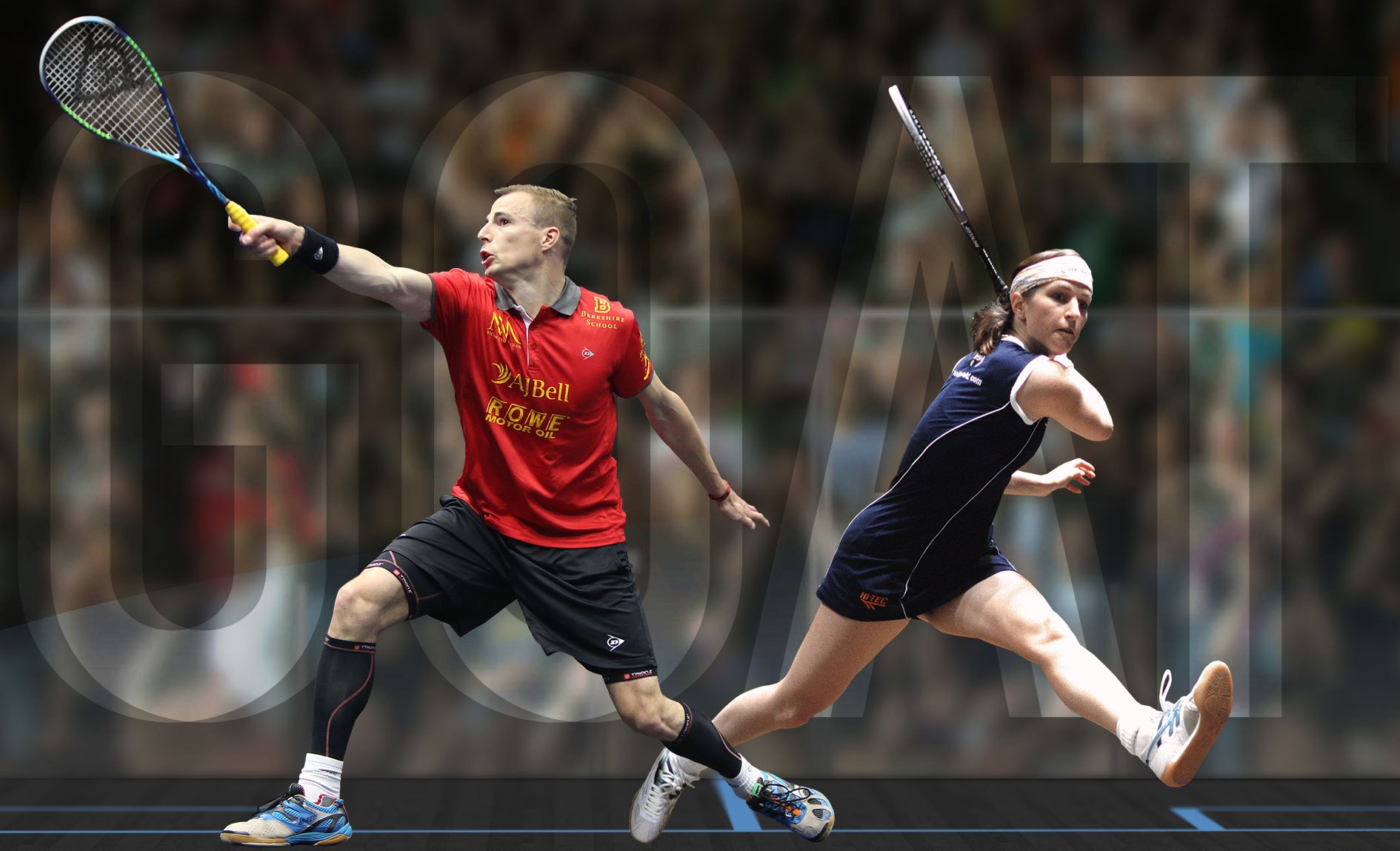 Greatest Squash Player: Nick Matthew & Sarah Fitz-Gerald Voted Number 6 ...