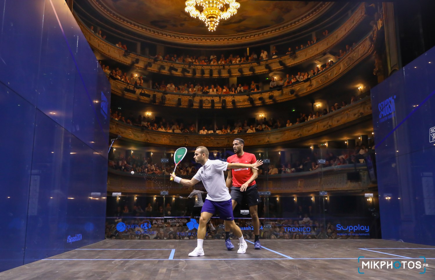 Open International de Squash de Nantes Creates a Spectacular Stage to ...