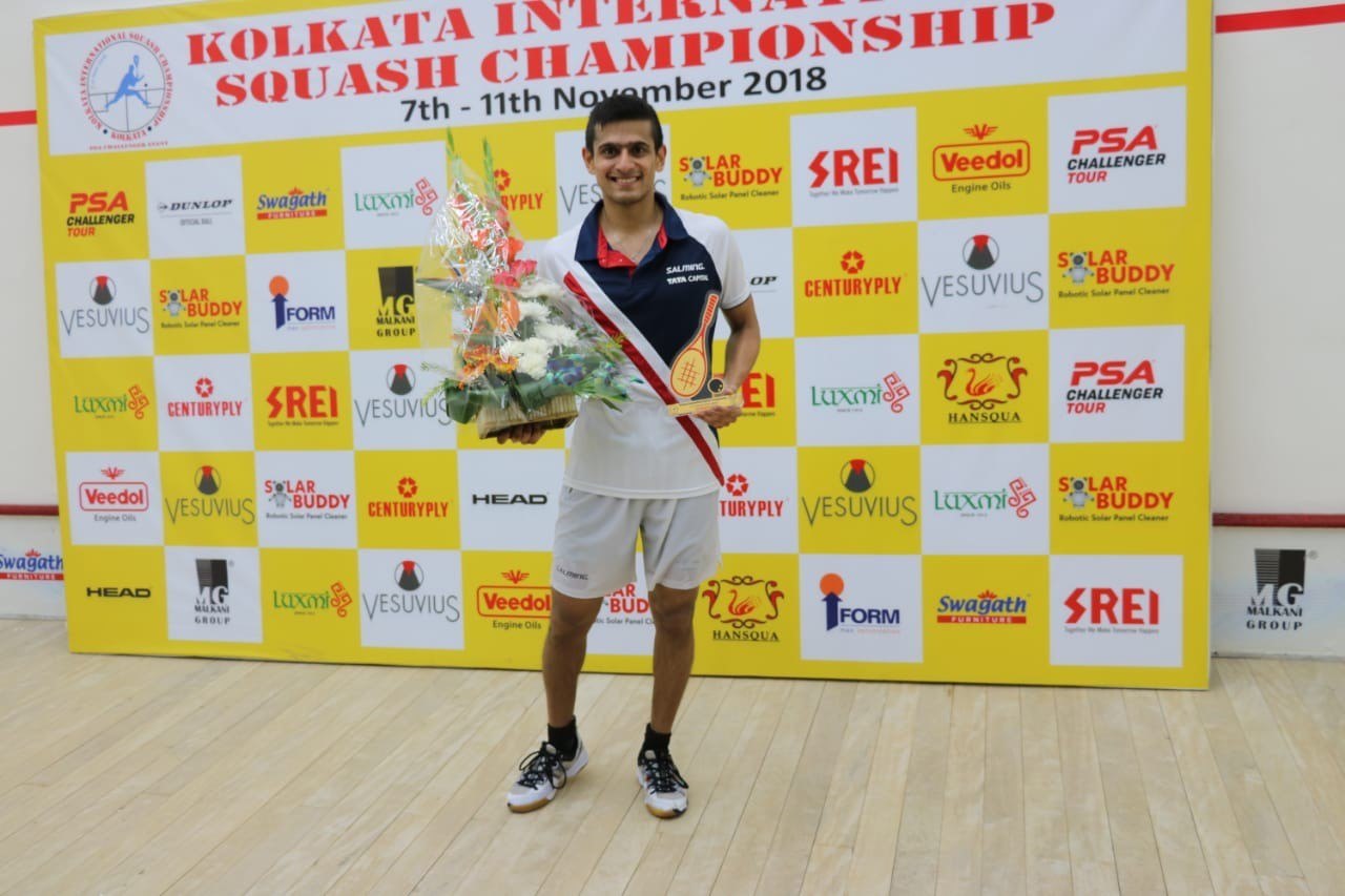 Weekend RoundUp: Ghosal Claims Title Win on Home Soil - PSA Squash Tour