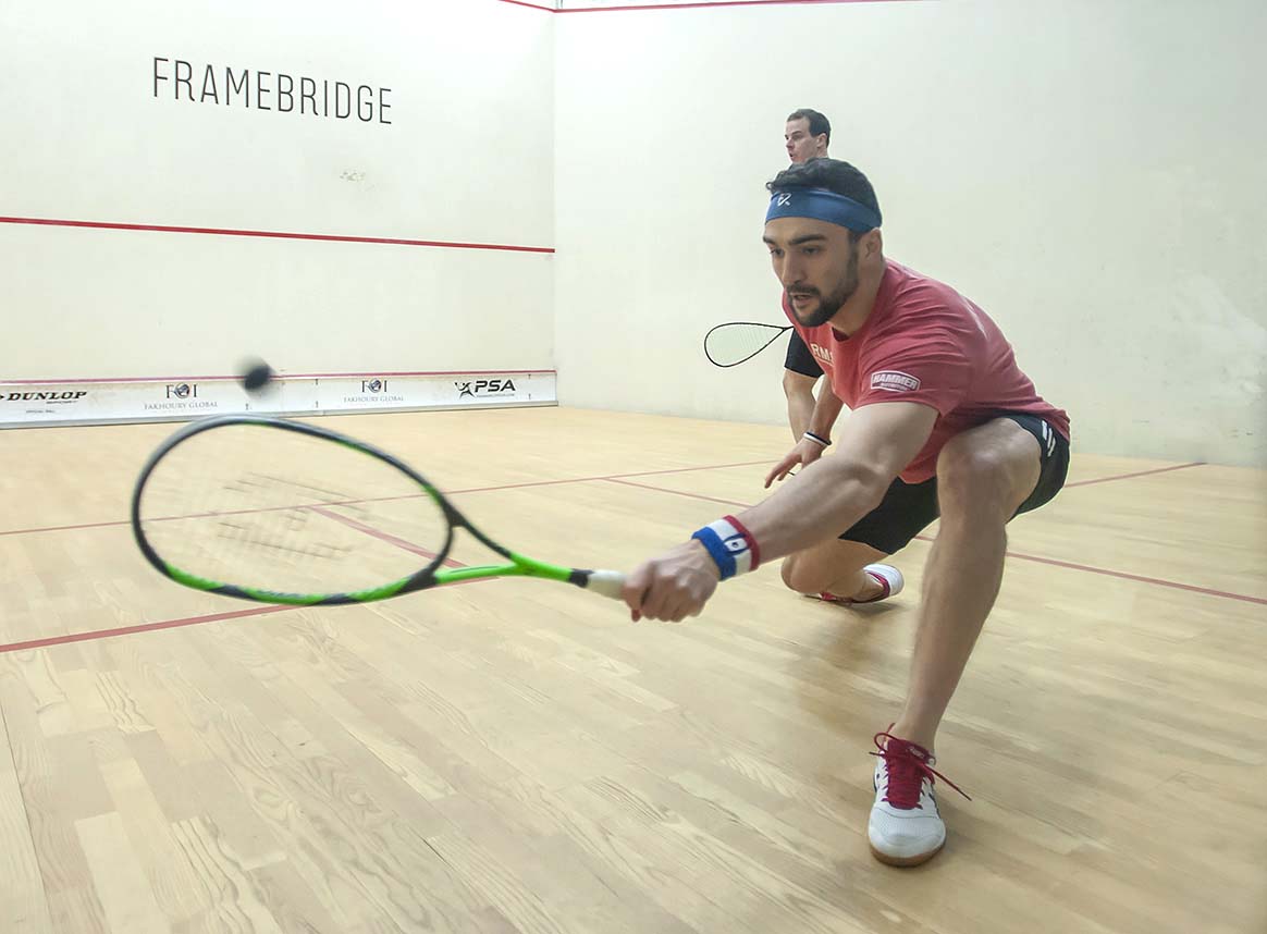 Motor City Open: Home Hopes Hanson & Harrity Progress - PSA Squash Tour