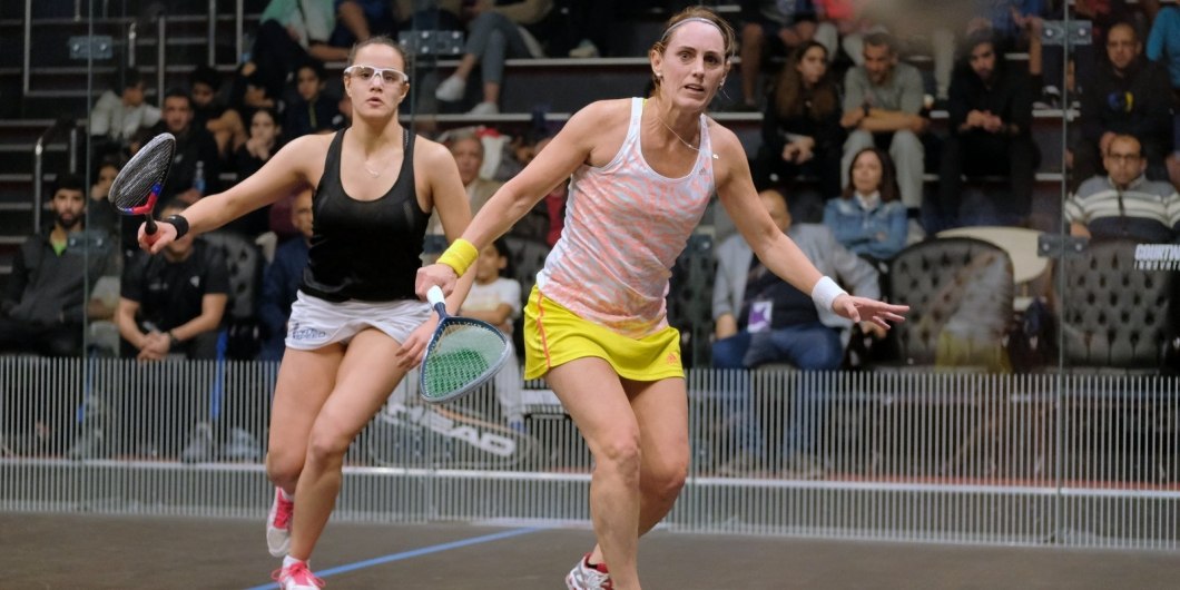 Black Ball RD1: Grinham Battles Back From Brink - PSA Squash Tour