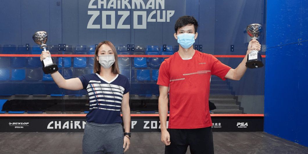 Chairman Cup: Tsz-Ling & Wong Take Victories - PSA Squash Tour