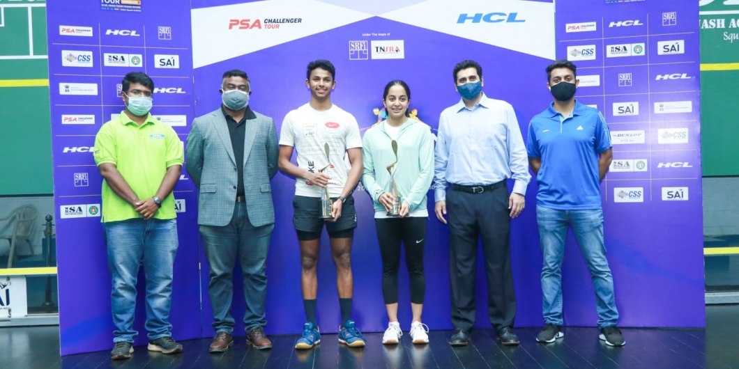 HCL SRFI Chennai 3: Senthilkumar and Khanna Victorious - PSA Squash Tour