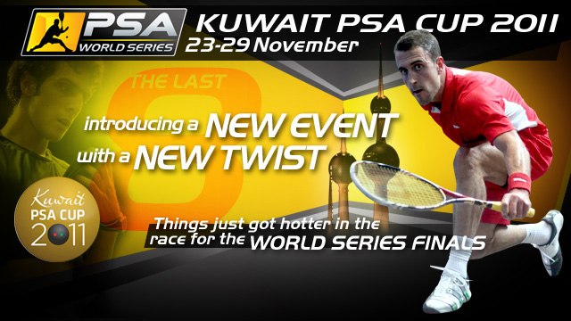 PSA Launches Innovative Kuwait Cup - PSA Squash Tour