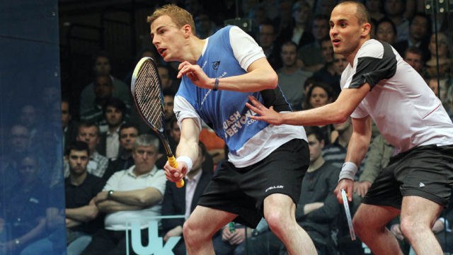 Matthew Tested In Canary Wharf Opener - PSA Squash Tour