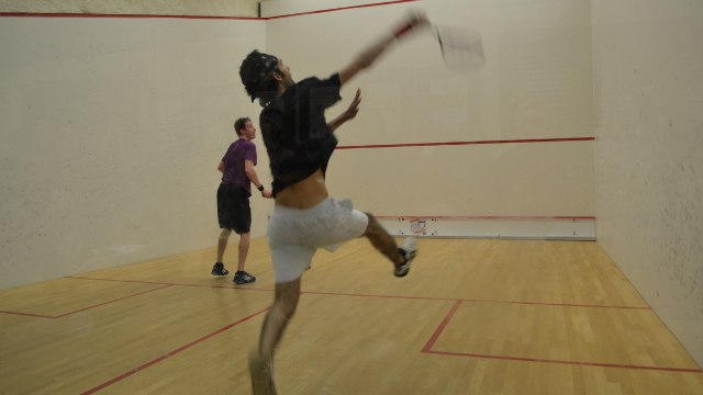Butt Battles On In Dayton - PSA Squash Tour