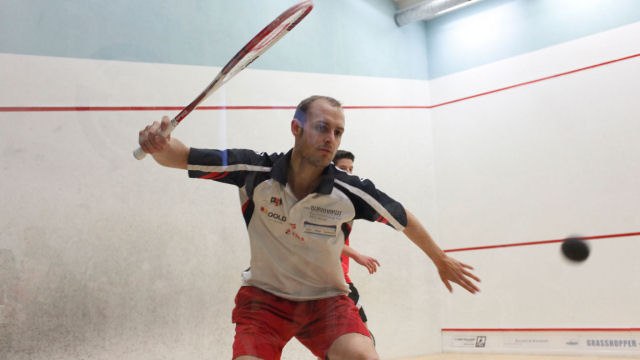 Mueller Moves Into Grasshopper Quarters - PSA Squash Tour