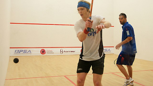 Graham Sinks Seed At Kent Open - PSA Squash Tour