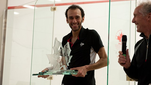 Marwan Makes It Three In Edmonton - PSA Squash Tour