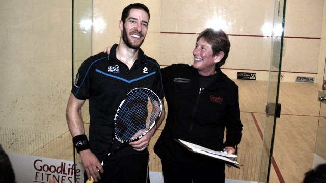 Knight Celebrates The GoodLife In Ottawa - PSA Squash Tour