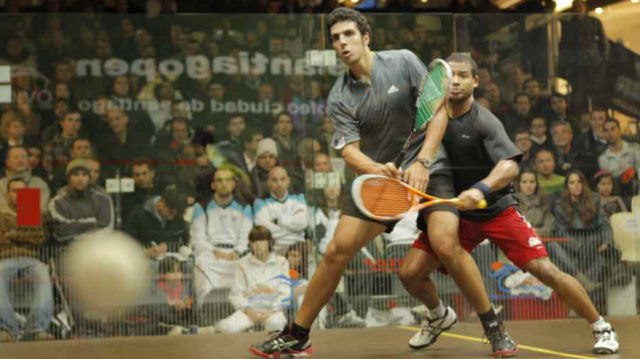 Grant Celebrates Santiago Success - PSA Squash Tour