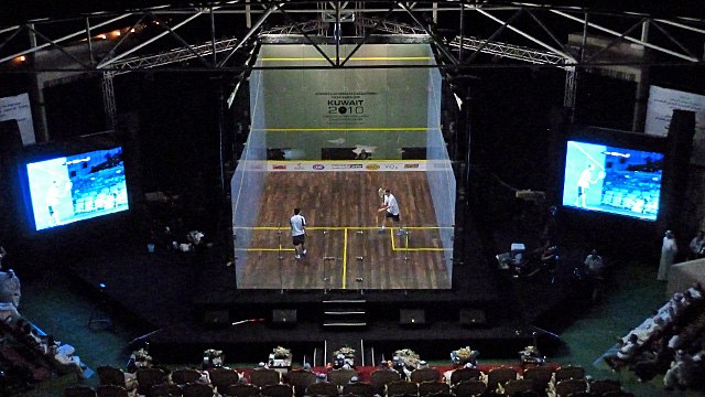 English Shine In Kuwait Open - PSA Squash Tour