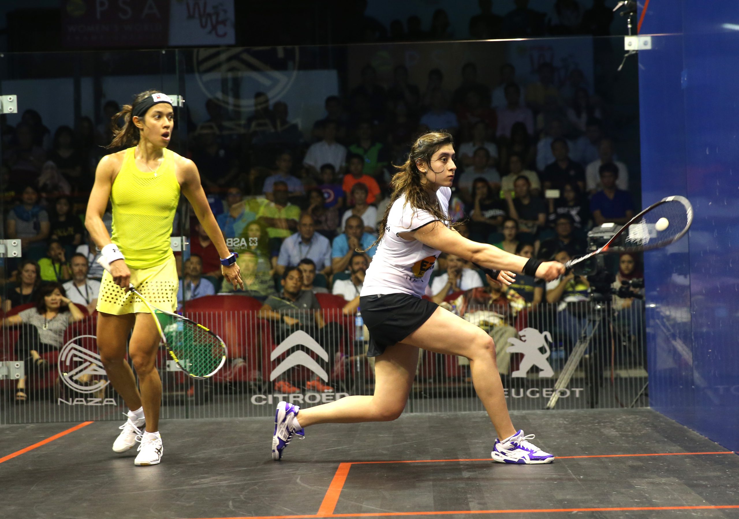 WWC Update: El Sherbini Takes Out Home Hero David - PSA Squash Tour