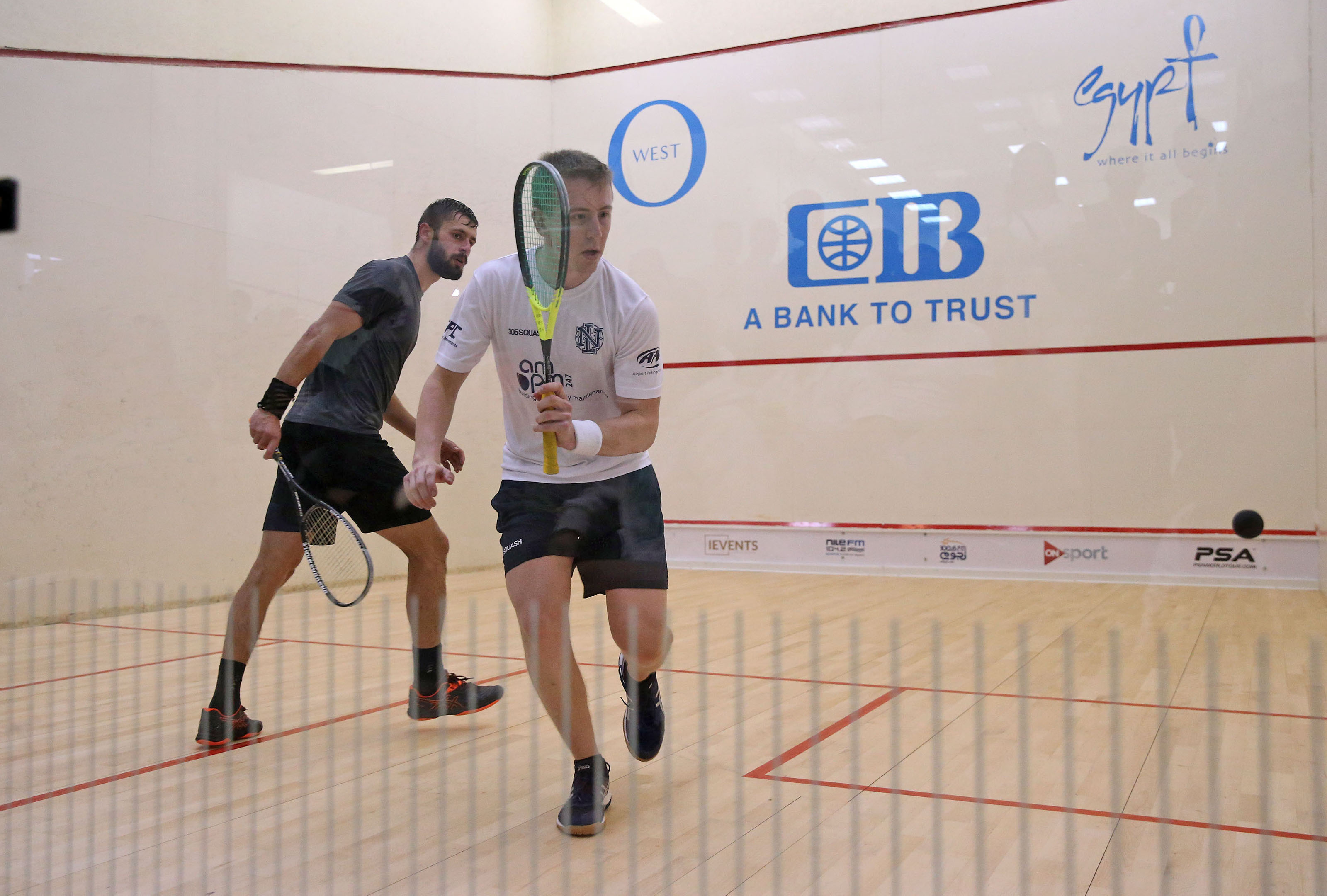 Egyptian Squash Open: Round One - Reports & Comment - PSA Squash Tour