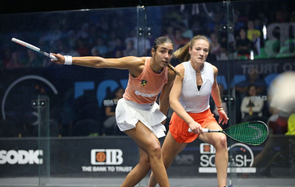 World No.2 Coll Battles Back To Secure Semi-Final Spot - PSA Squash Tour