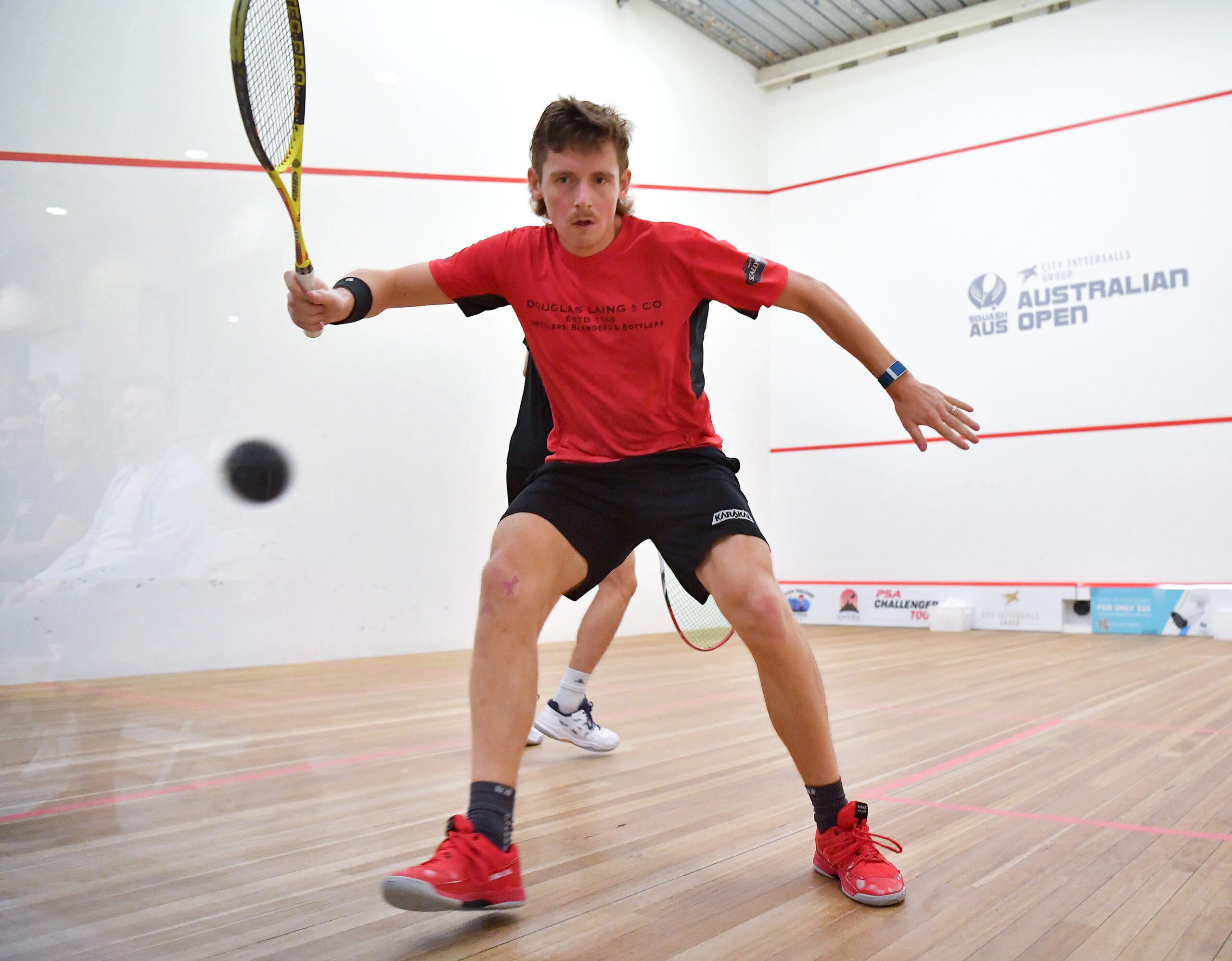 Australian Open SF: Lobban Downs Canberra Champ Waller - PSA Squash Tour