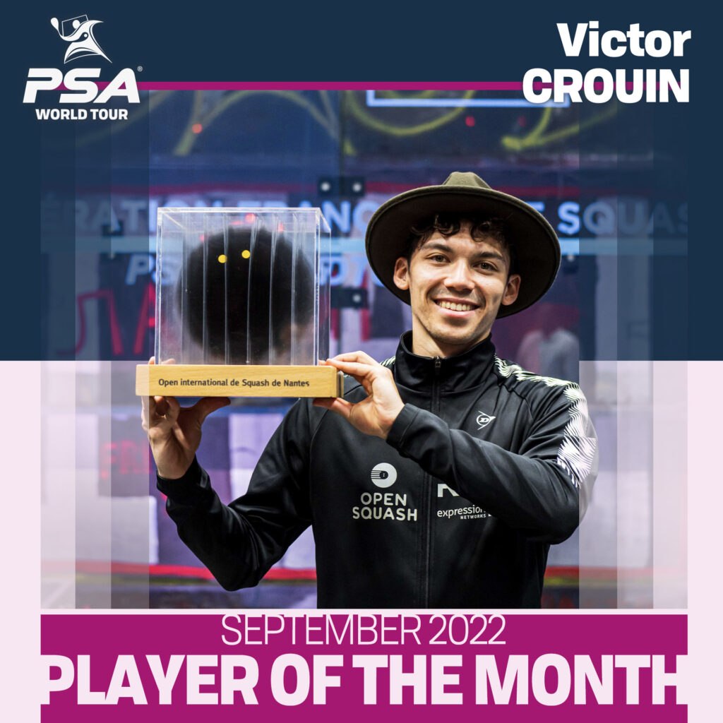 Crouin and El Hammamy Named PSA World Tour Players of the Month for ...
