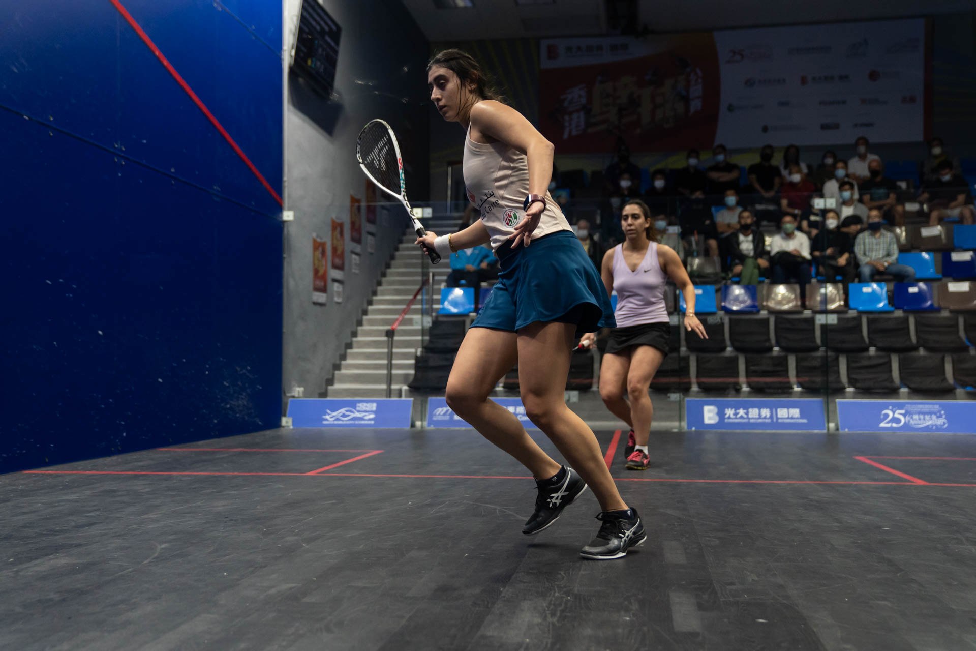 El Sherbini Survives Scare at Hong Kong Open - PSA Squash Tour