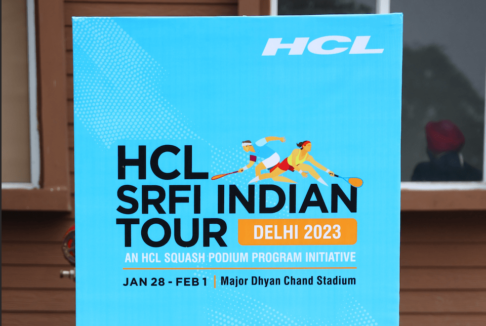 HCL SRFI Tour - Delhi QF: Indians Through In Both Draws - PSA Squash Tour