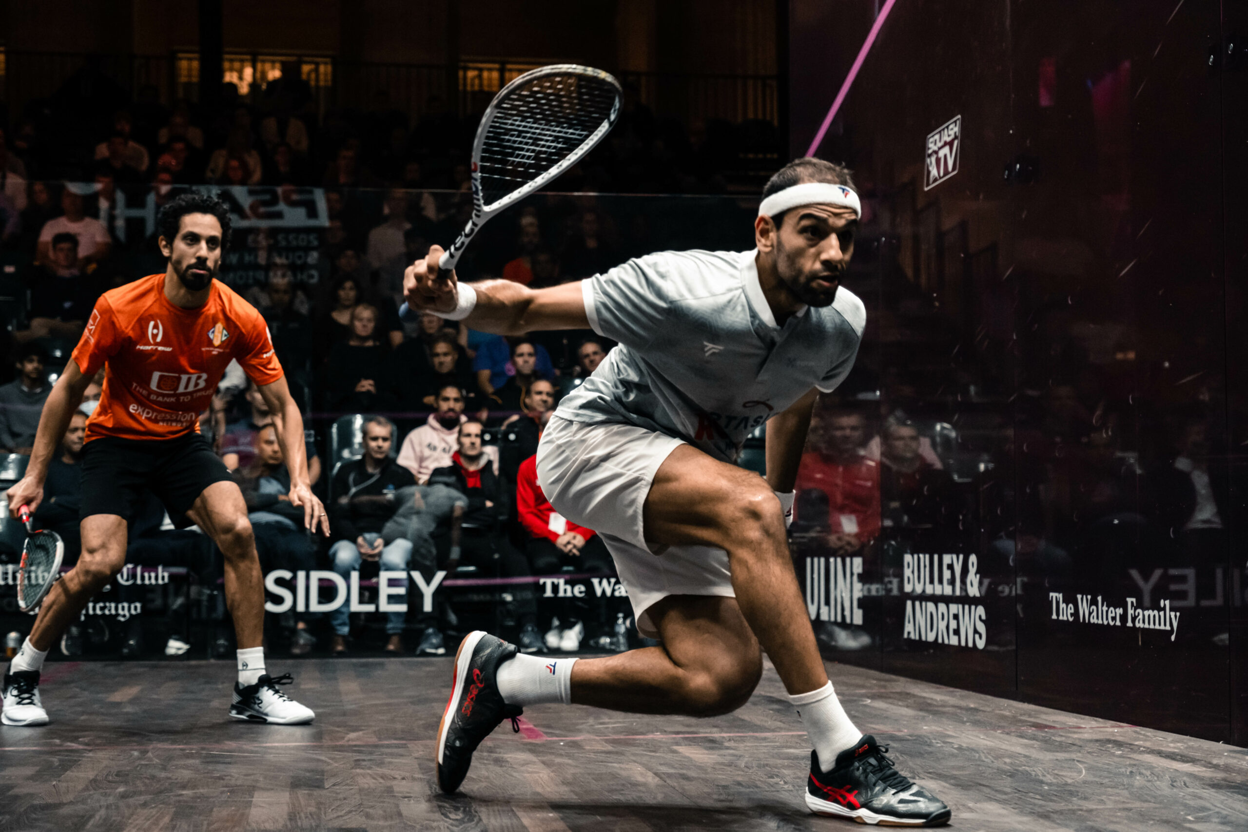 PSA World Champs: ElShorbagy Sees Off Momen In Five - PSA Squash Tour