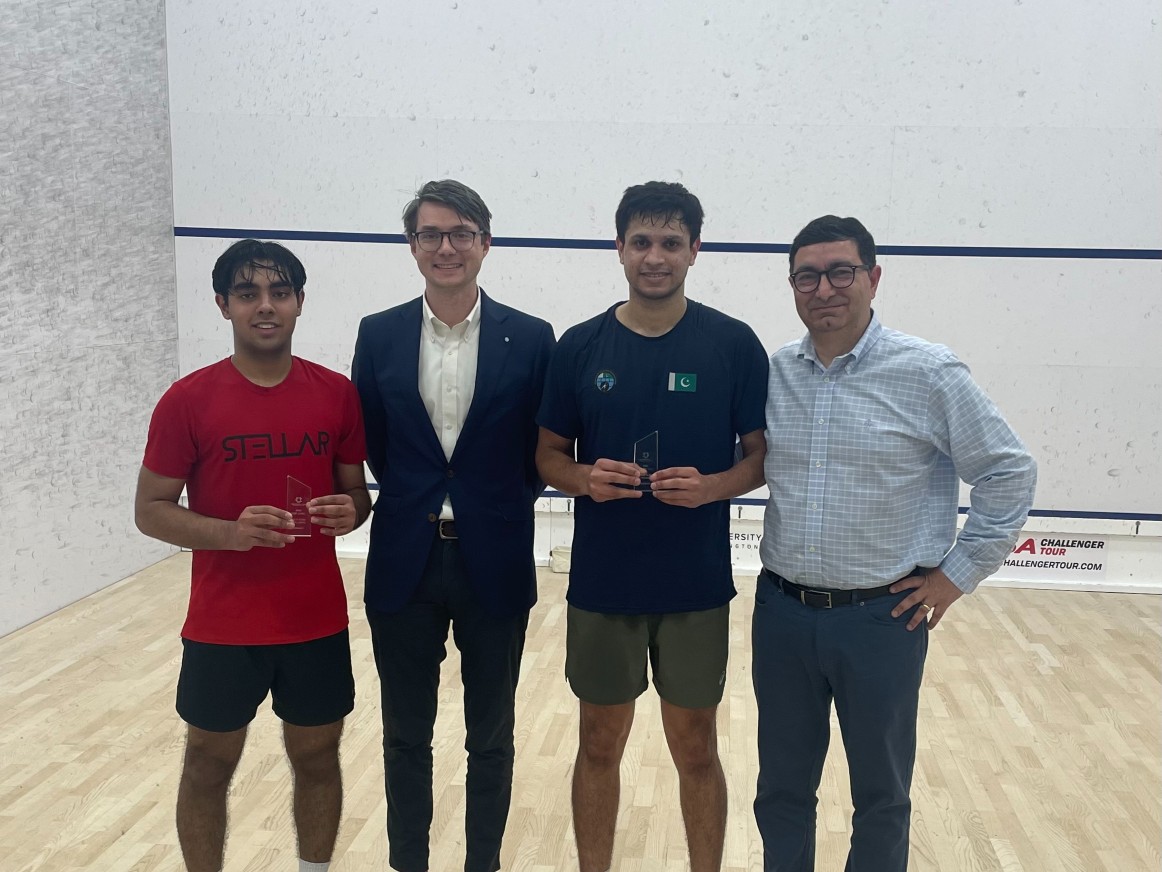 Squash On Fire Open Wild Card Challenge: Walid and Asim Khan Secure ...