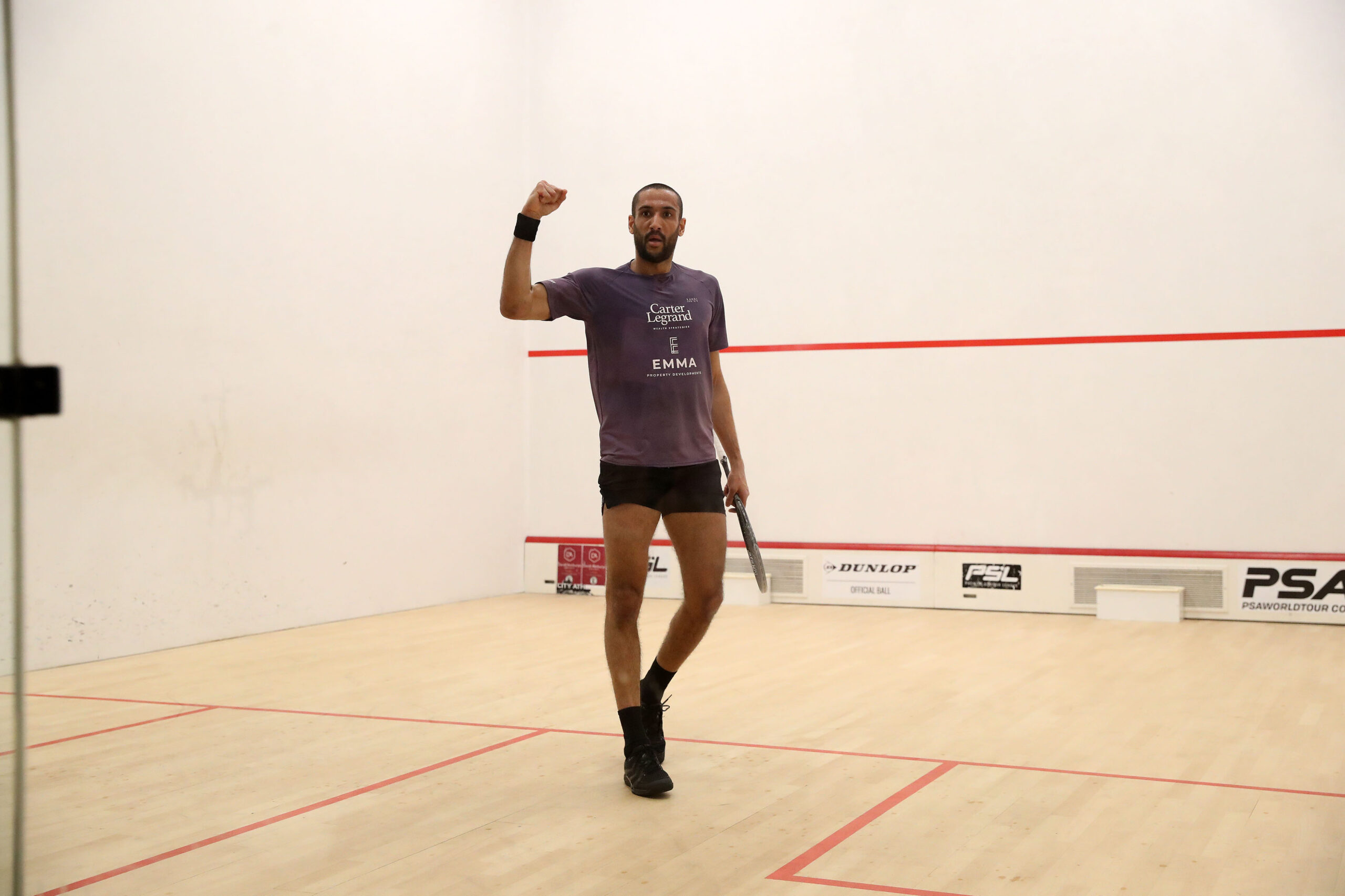 Wildcard James Marks Return With Shock Win As London Squash Classic Begins - PSA Squash Tour