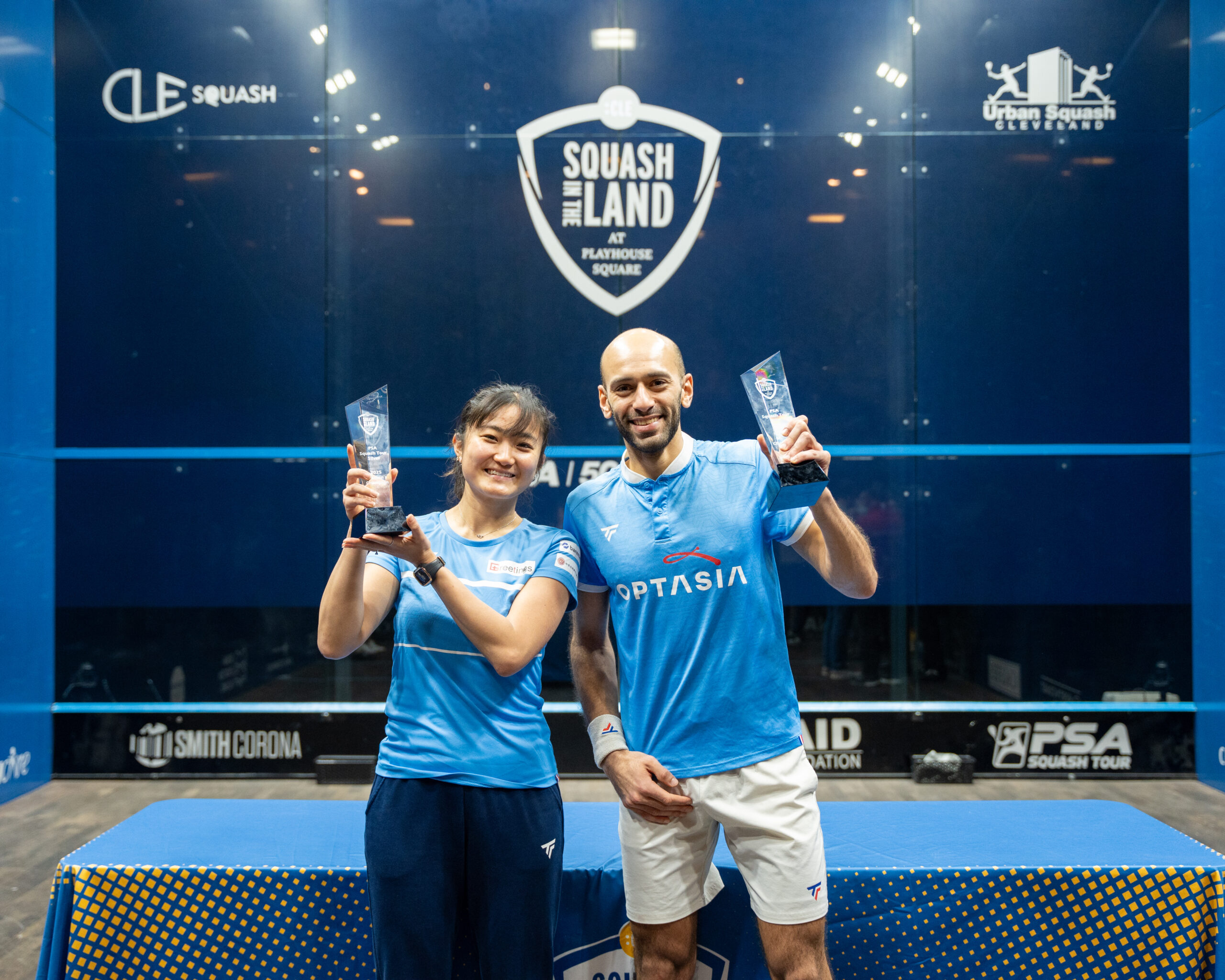 Watanabe and Elshorbagy Win Squash in the Land 2025 Titles - PSA Squash ...